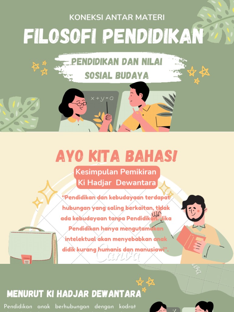 01012 T2 6 Koneksi Antar Materi Pendidikan Dan Nilai Sosial Budaya Pdf 