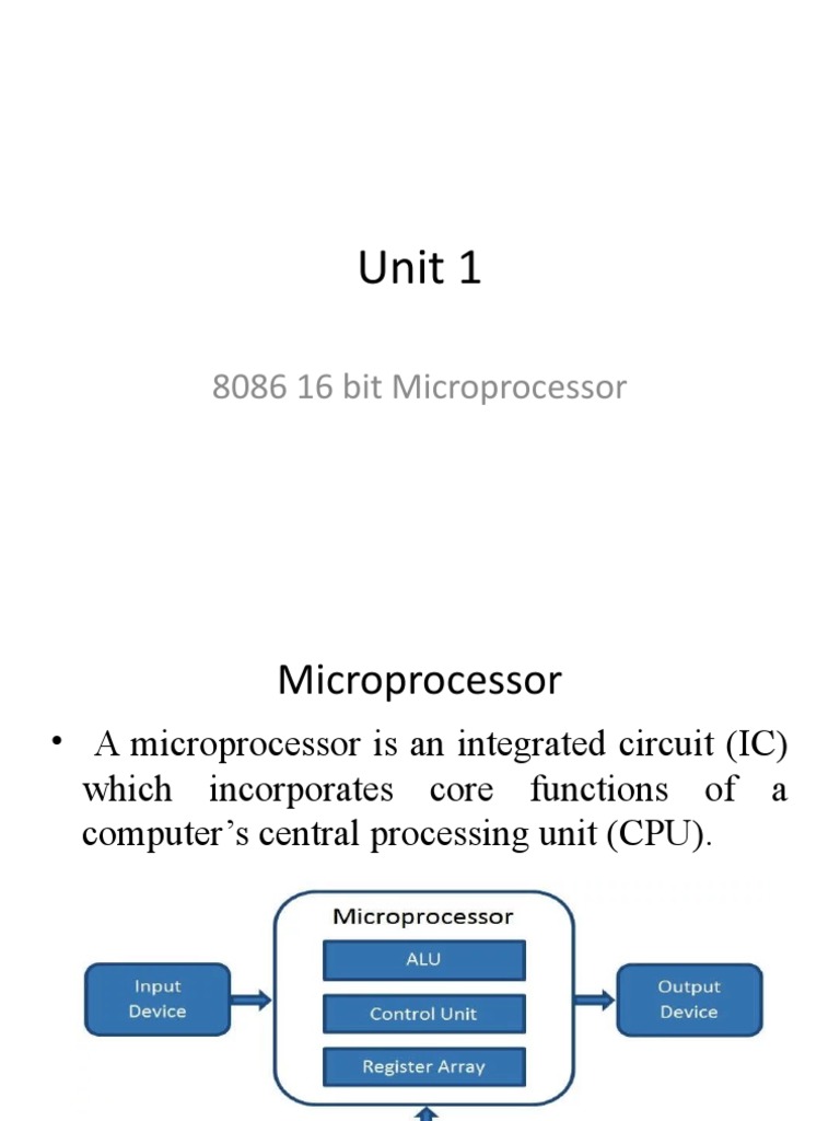 Unit 1 - MIC | PDF