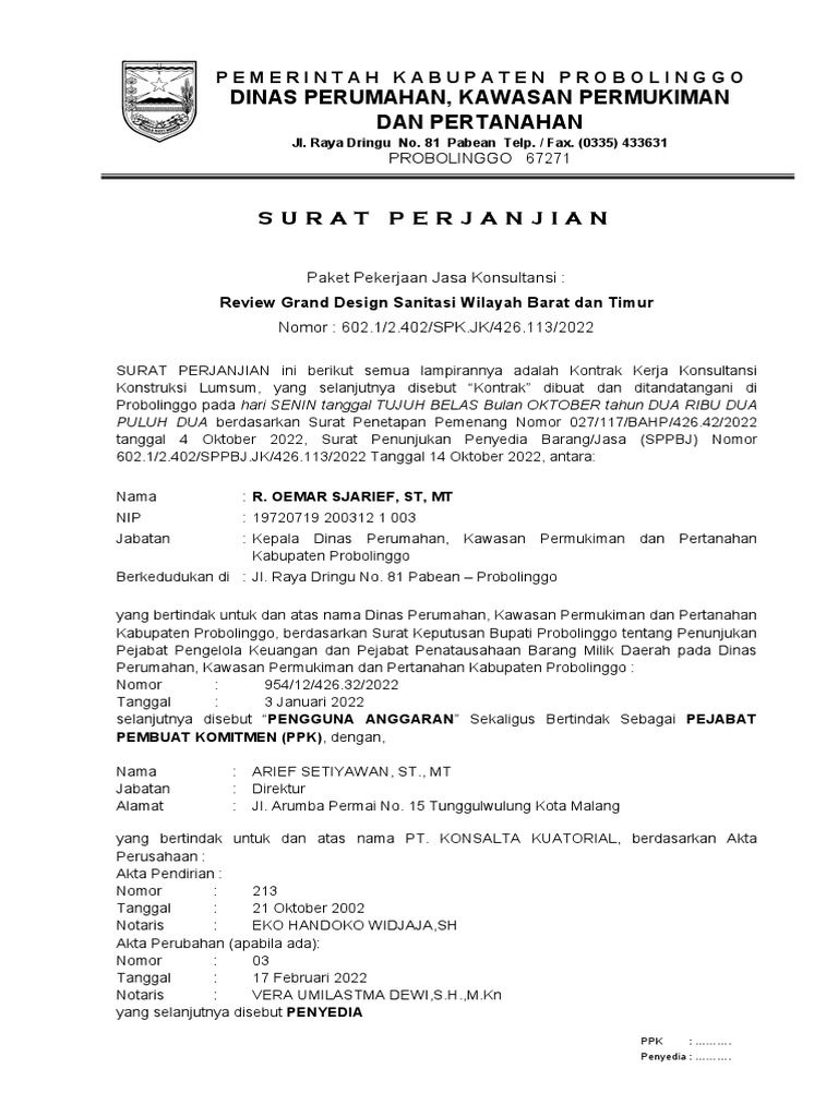 SPK-kajian Review Design Sanitasi PDF | PDF