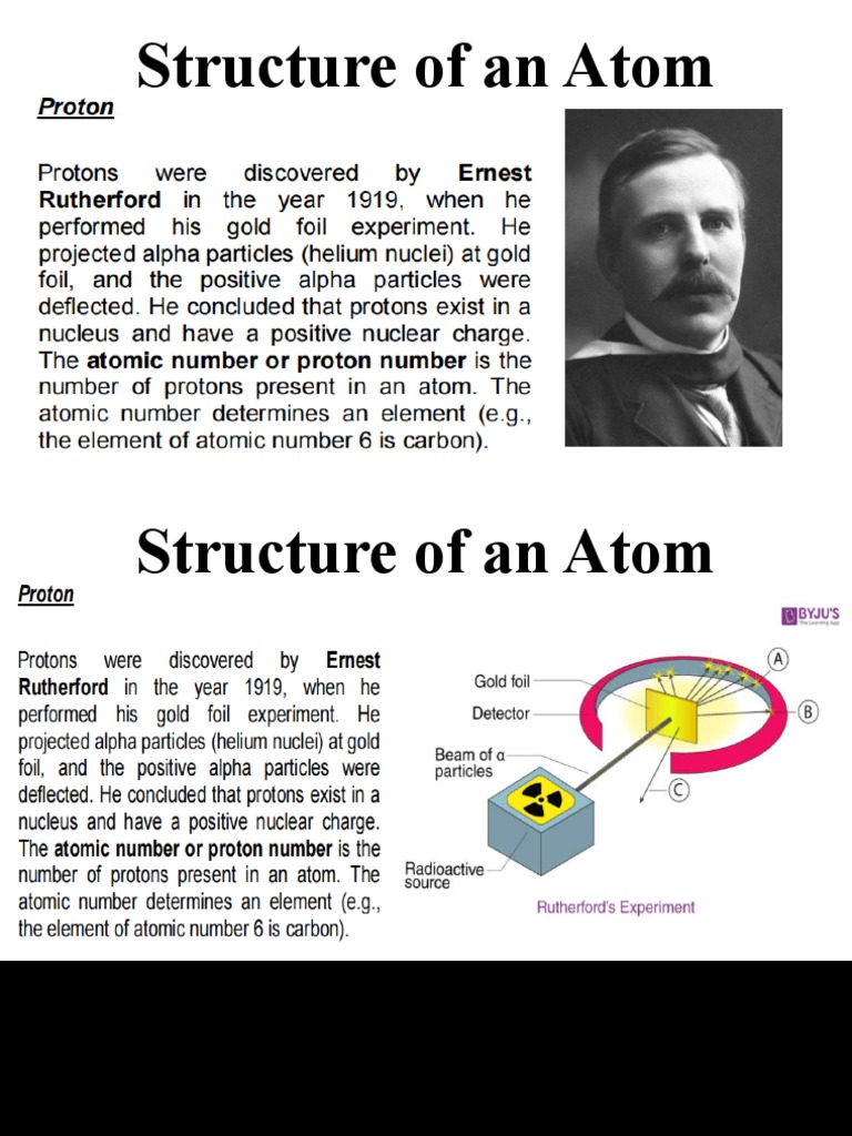 Different Models of An Atom | PDF