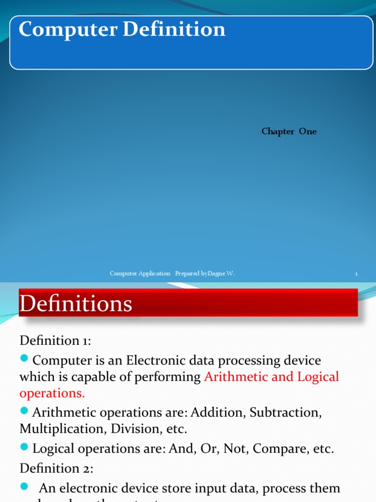 Coa Chapter 1 Pdf Integrated Circuit Random Access Memory