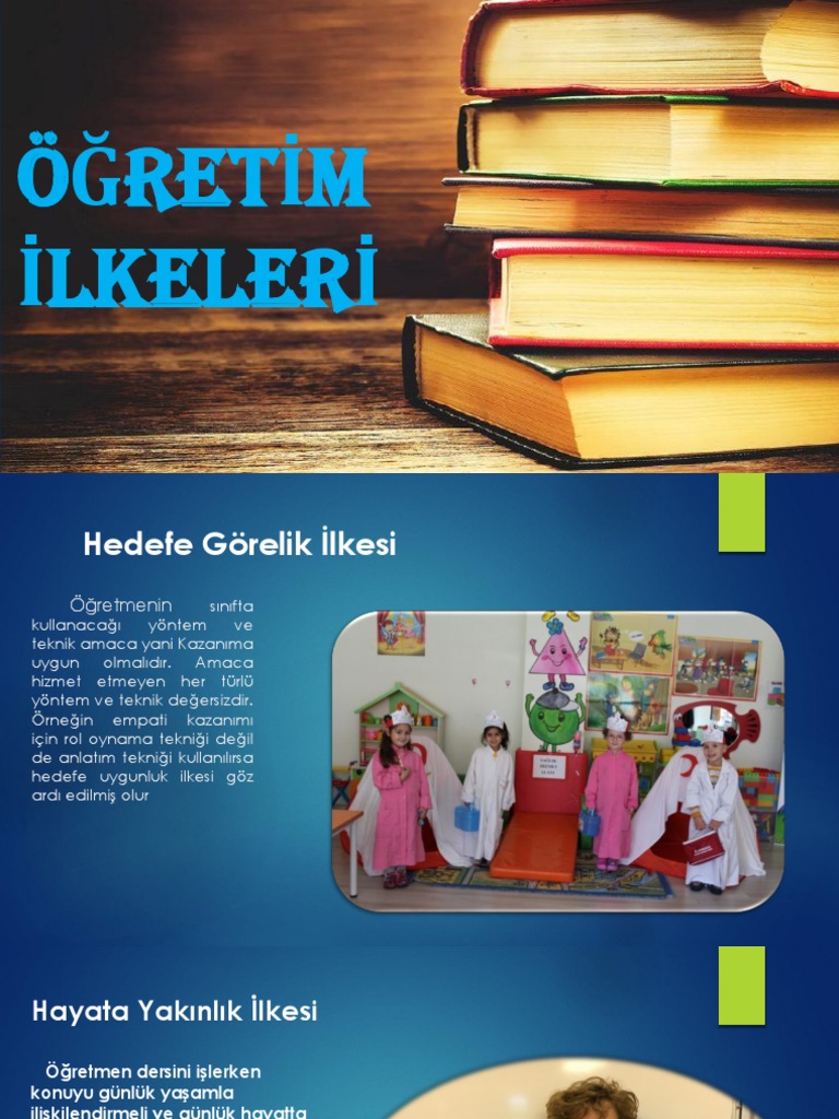 Öğretim: İlkeleri | PDF