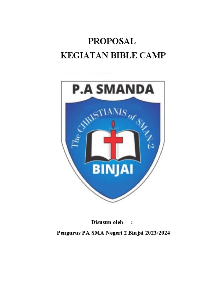 Proposal Bible Camp 2-1 | PDF