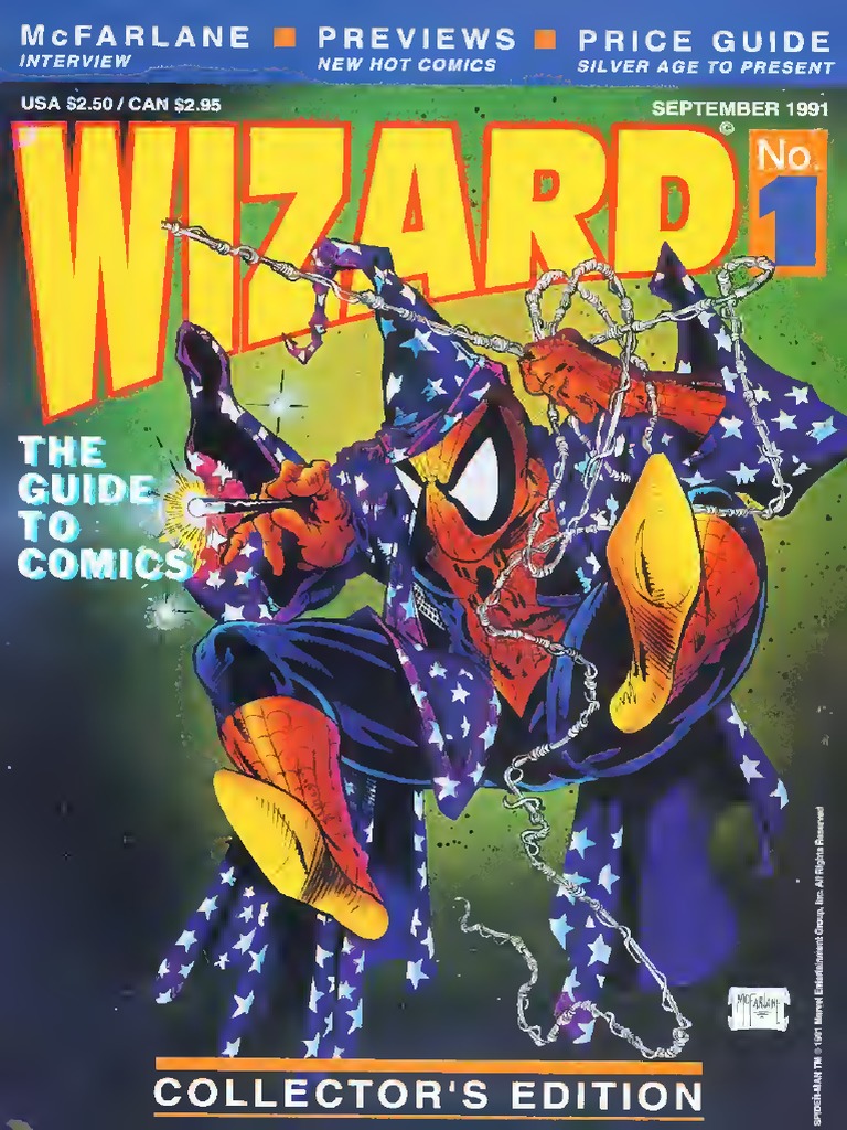 Wizard Magazine 001 (1991) (No Guide) PDF | PDF | Comics | Comics ...