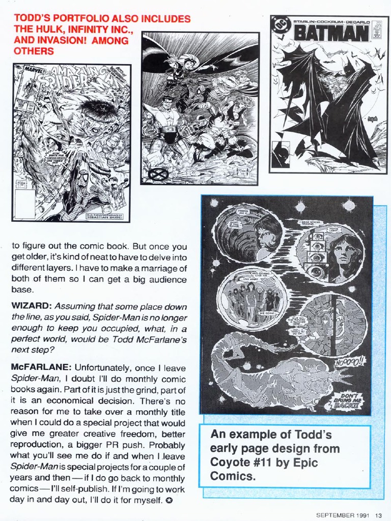 Wizard Magazine 001 (Sep 1991) | PDF