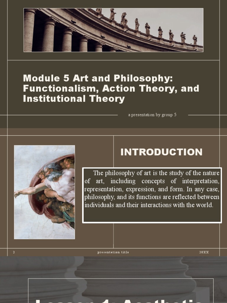 Module 5 Art and Philosophy | PDF
