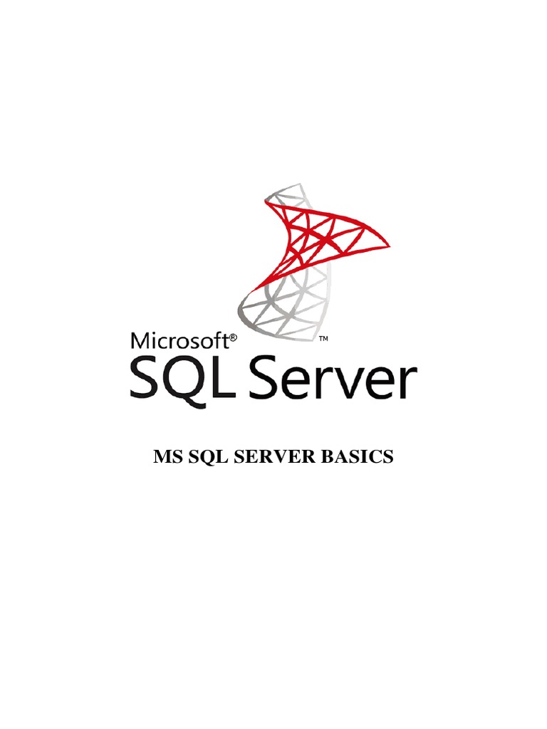 Introduction to MS SQL Server Basics | PDF