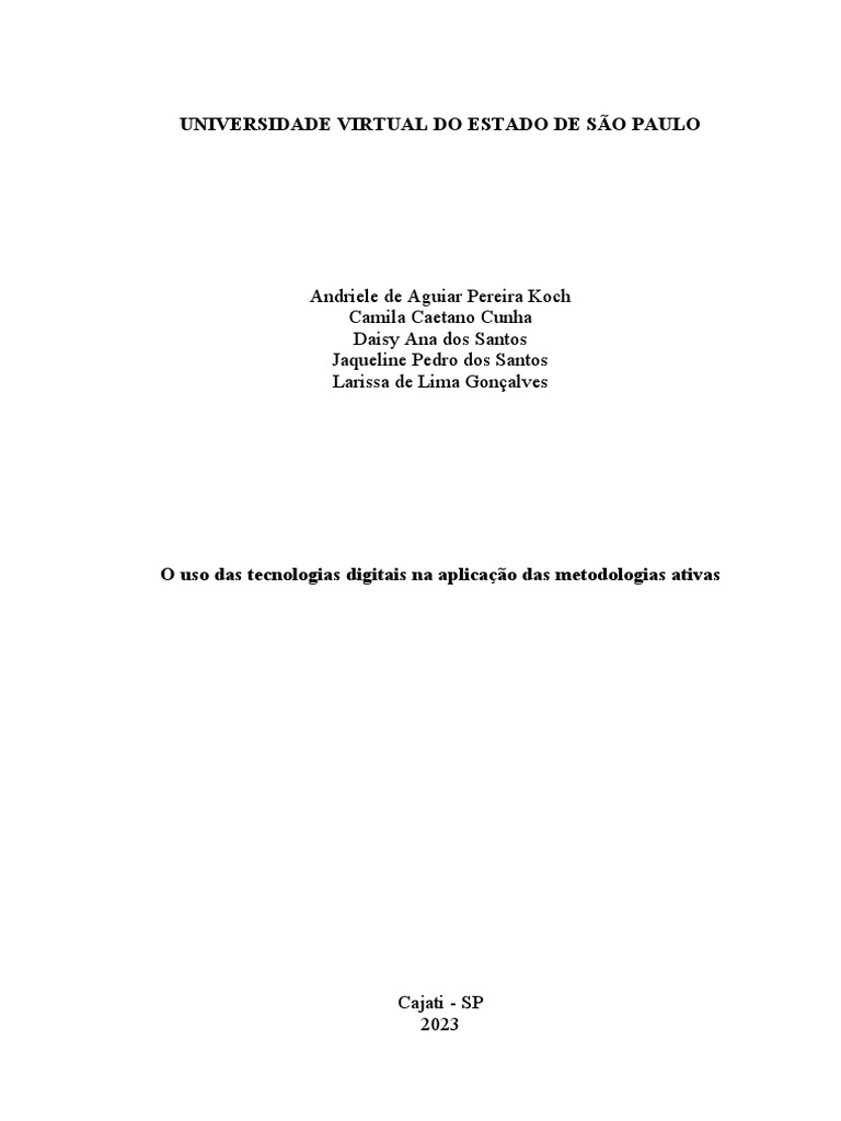 Modelo - Relatorio Parcial | PDF | Science