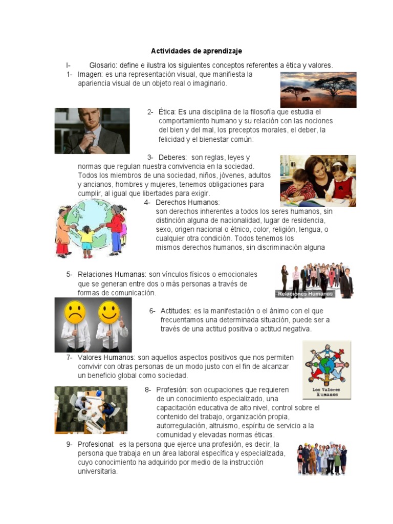 Actividades de Aprendizaje Practica Profesional | PDF