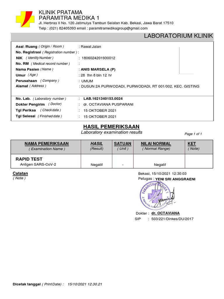 Antigen1 PDF | PDF