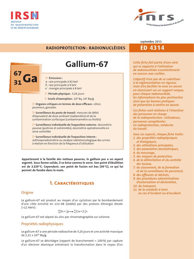 Gallium 67 PDF | PDF
