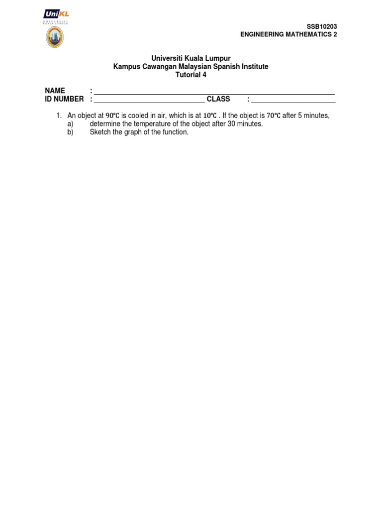 Tutorial 4 PDF | PDF