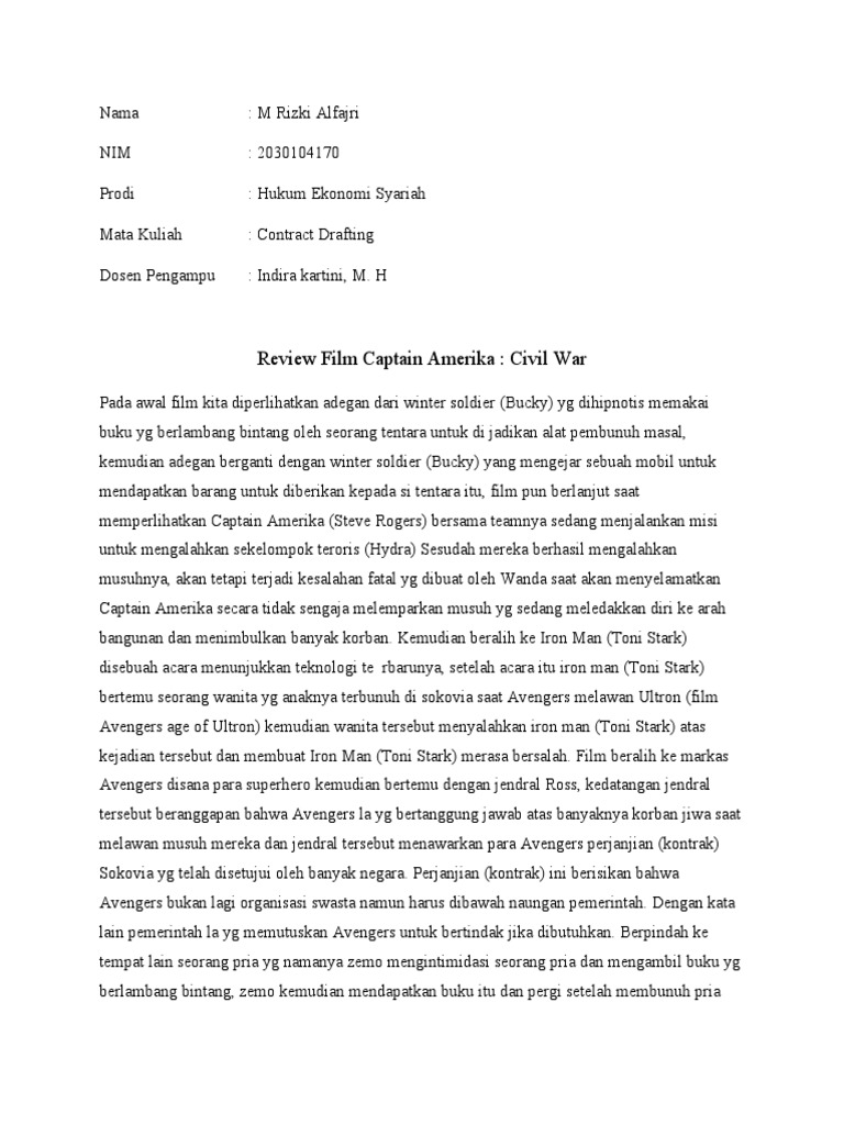 Review Civil War | PDF