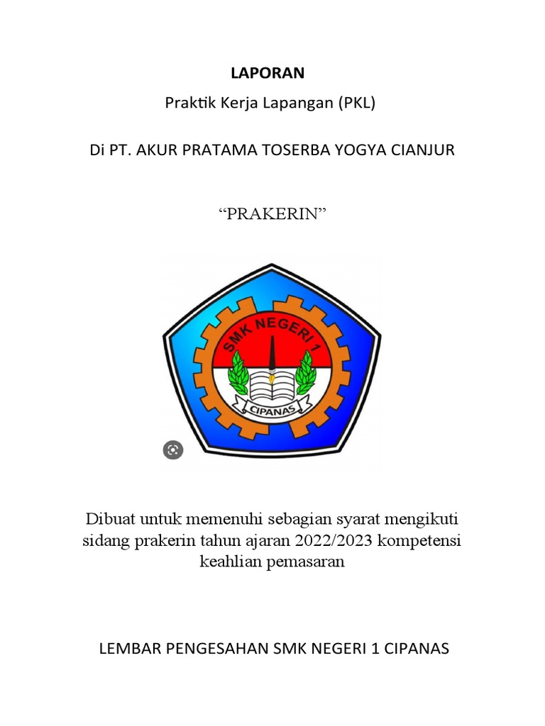 Laporan PKL | PDF