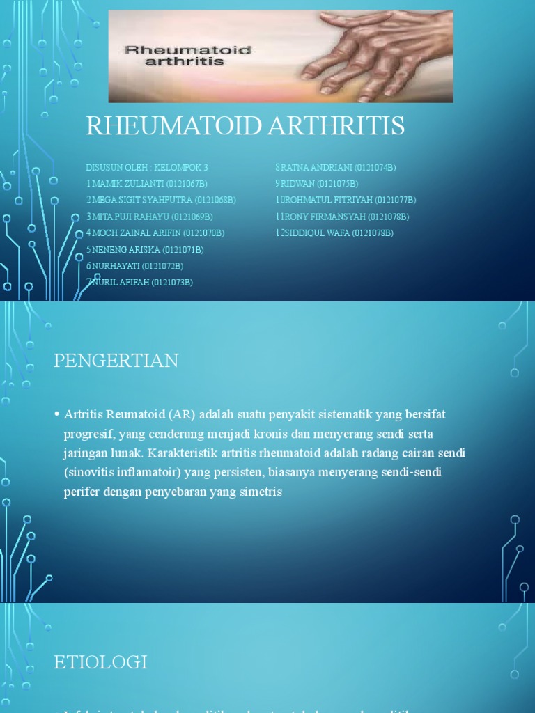 Rheumatoid Arthritis | PDF