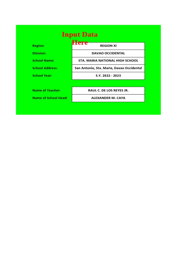 Revised MPS Template | PDF