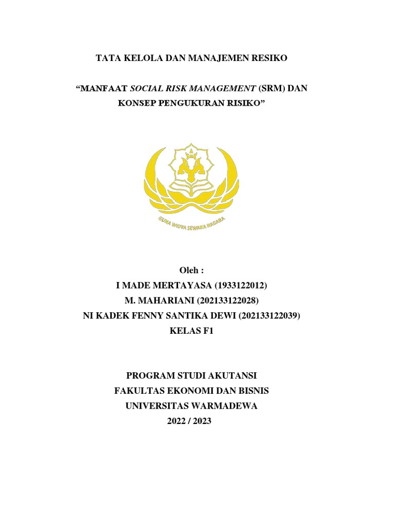 Manfaat dan Strategi SRM | PDF