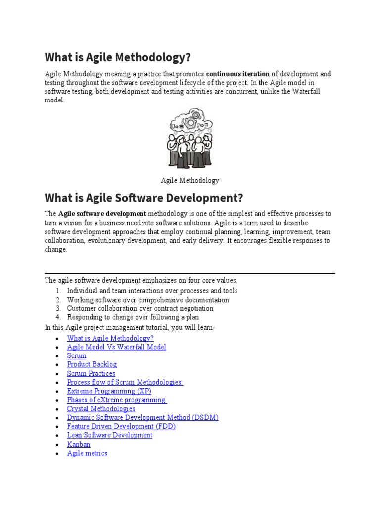 Agile Methodology | PDF