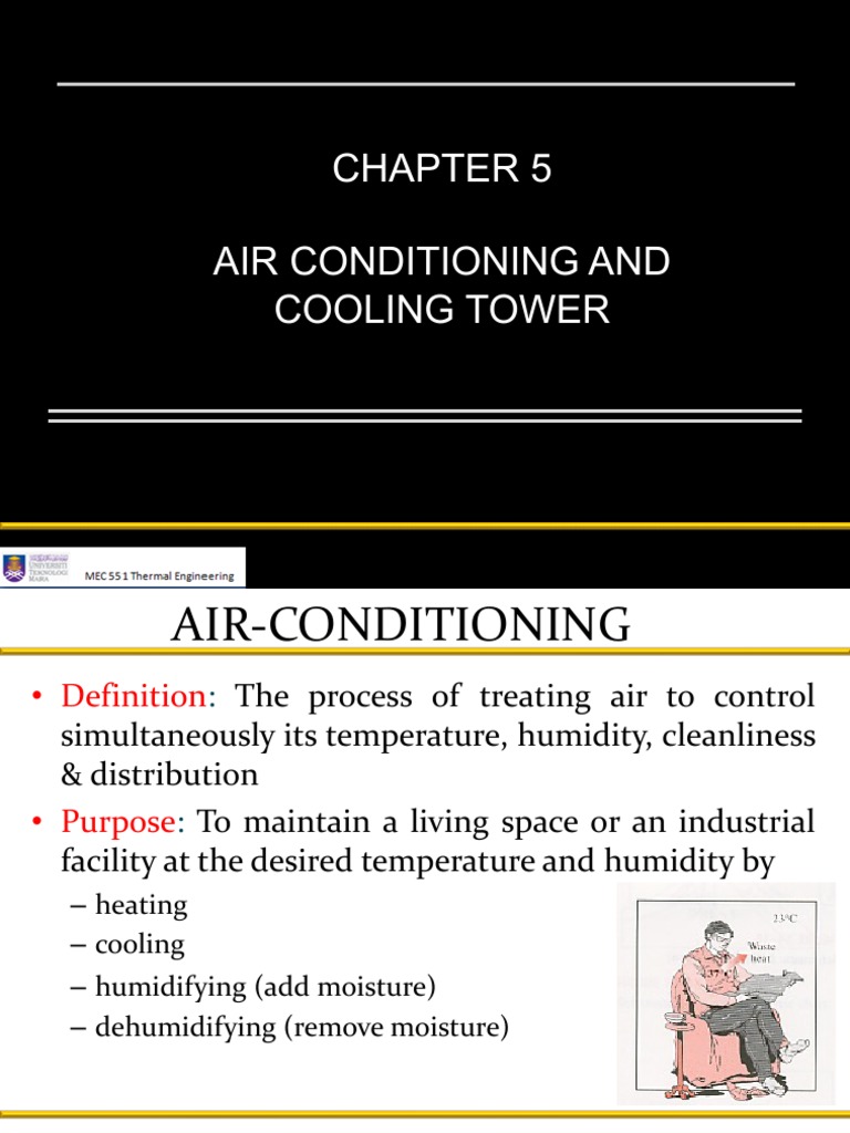 Air Conditioning: Definition and Processes | PDF