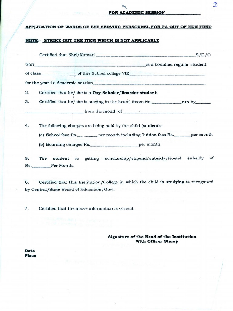 Fa - Application - For Edn - of - Wards PDF | PDF
