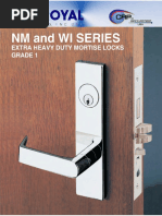 ND-Series Lock Templates Overview | PDF