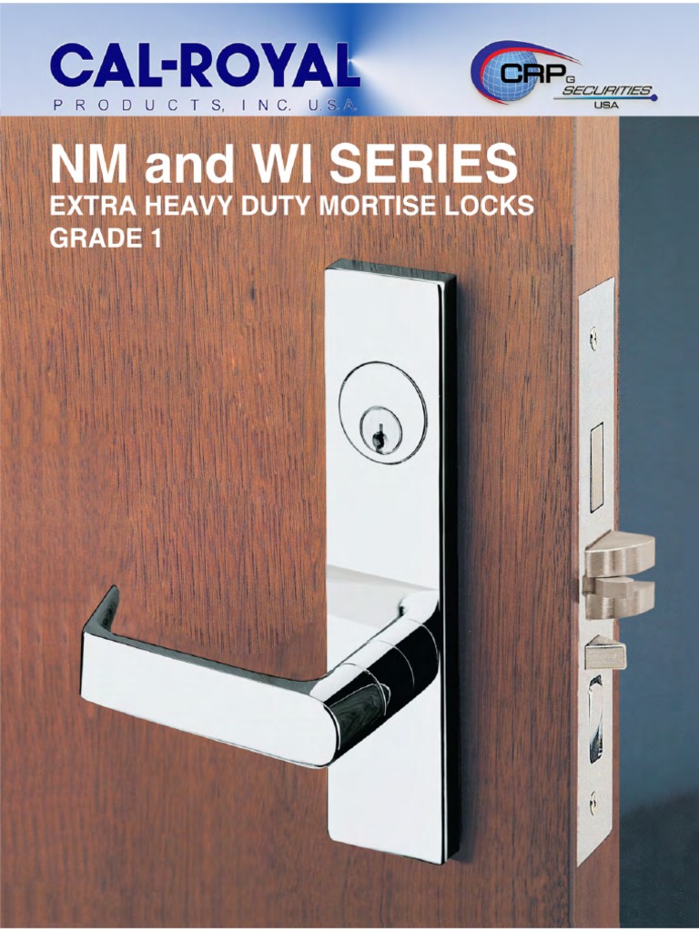 Cal Royal Lockwood Door Closers Guide | PDF | Manufactured Goods ...