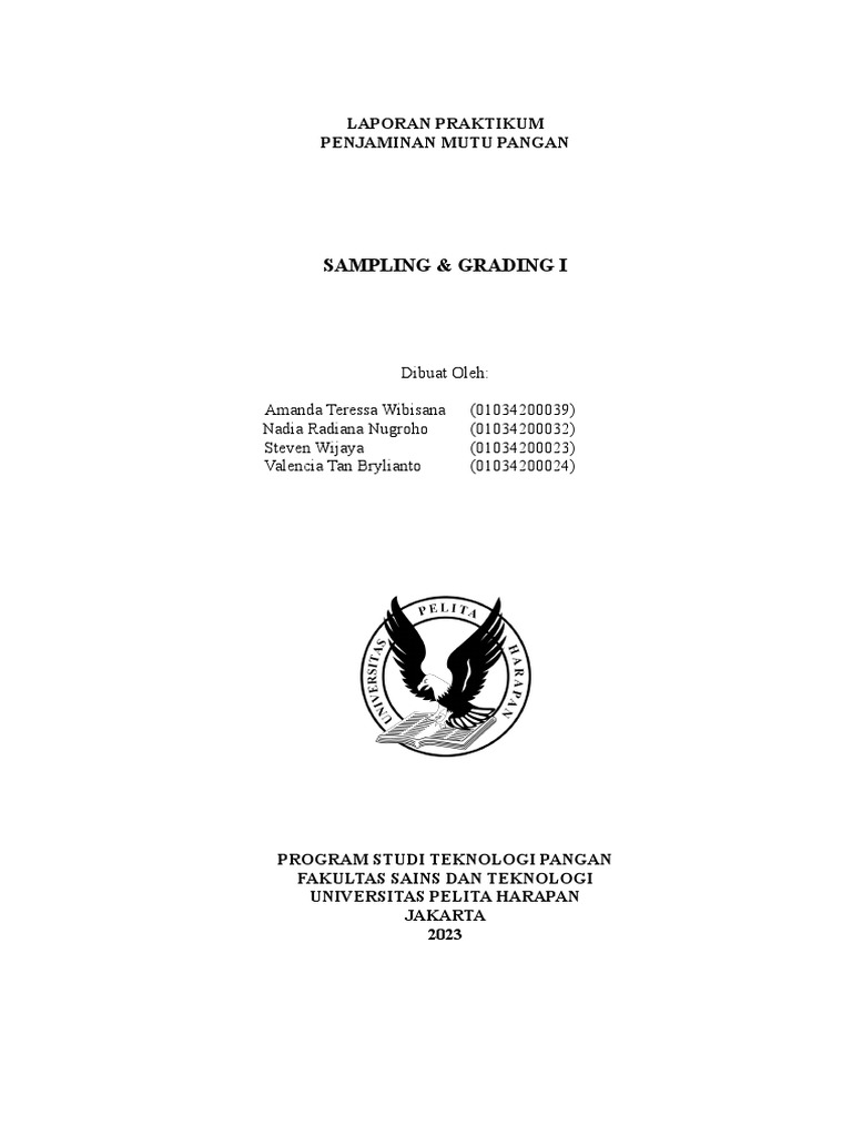 Sampling & Grading I + Rekap TTD PDF | PDF Sampling & Grading I + Rekap TTD PDF | PDF