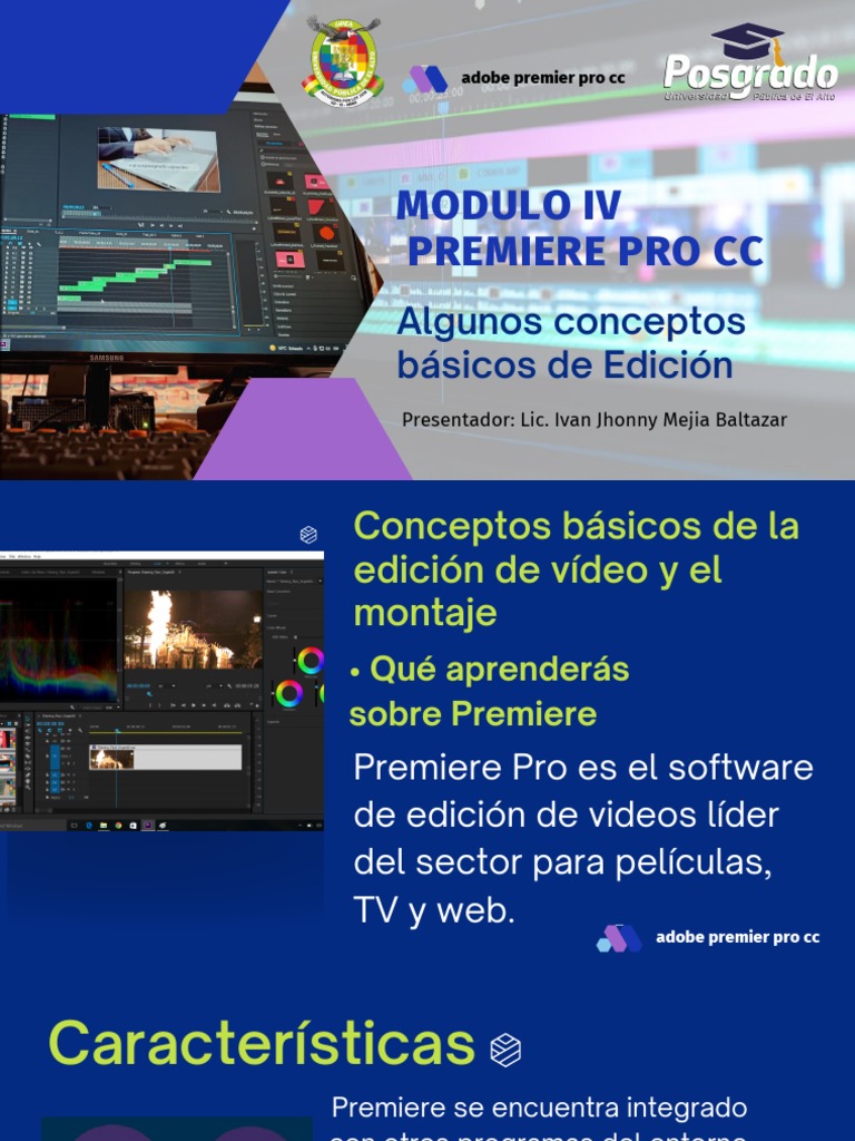 Conceptos de Premiere Pro PDF | PDF
