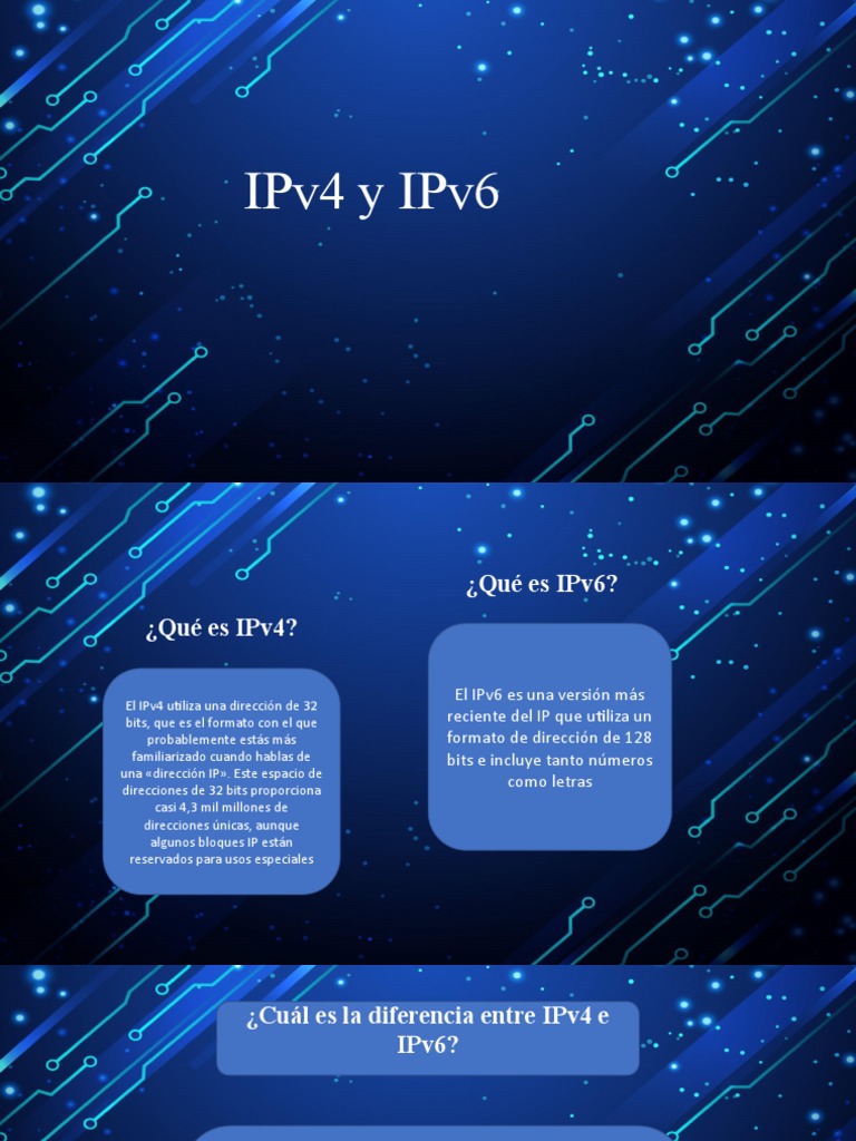 Diferencias Clave entre IPv4 e IPv6 | PDF