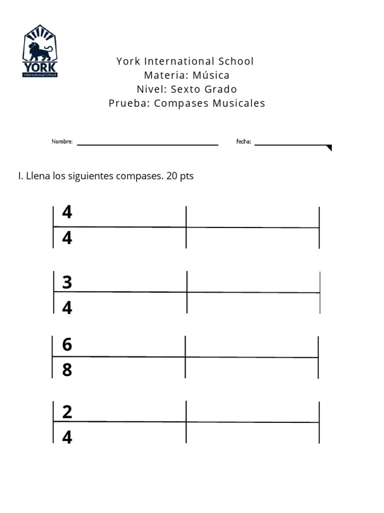 6 Grado Prueba N 2 Pdf Pdf