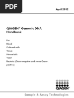 Dneasy Powersoil Pro Kit Handbook | PDF | Polymerase Chain Reaction ...