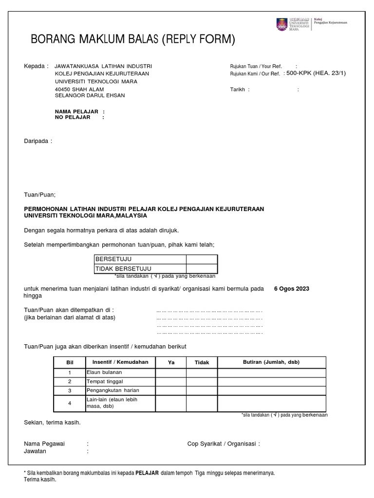 Reply Letter PDF | PDF