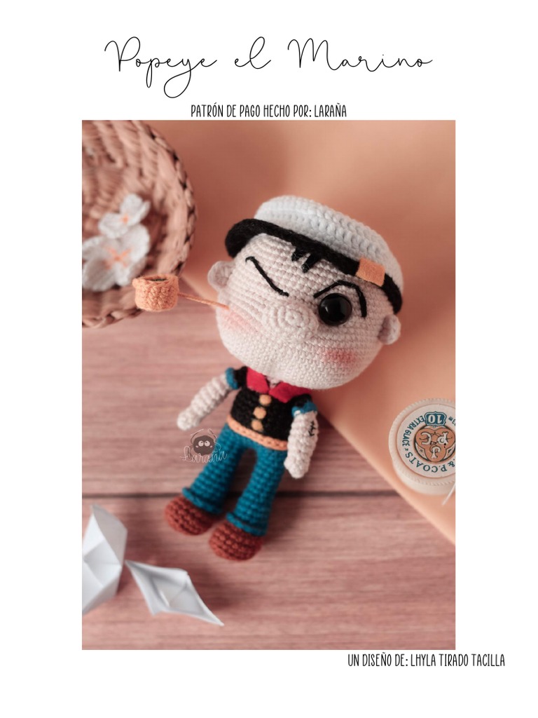 Popeye PDF | PDF | Amigurumi | Textiles