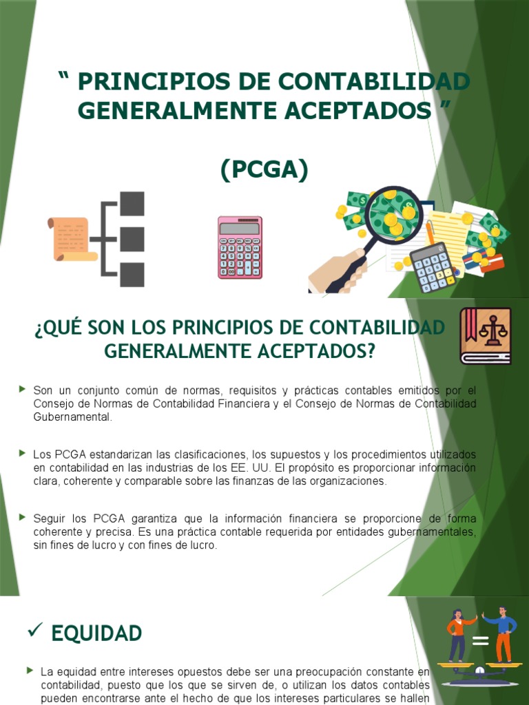 Principios de Contabilidad Generalmente Aceptados | PDF