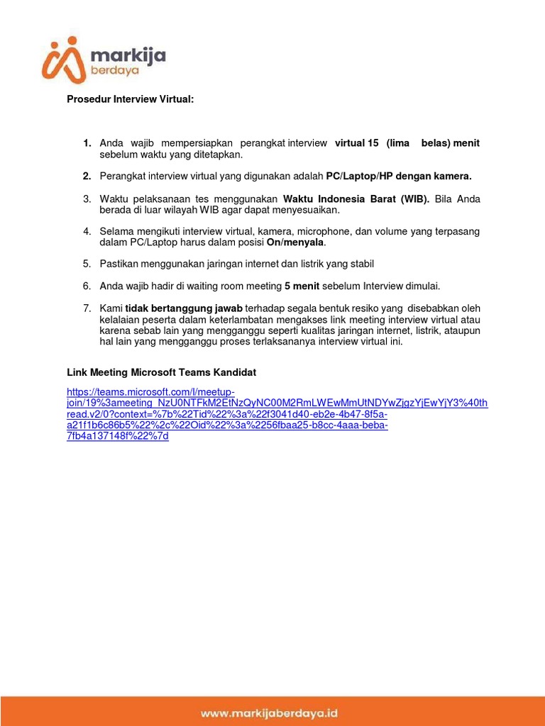 MARKIJA BERDAYA & SKODA - PRESCREEN INTERVIEW - Friday, May 5th 2023 - R PDF | PDF