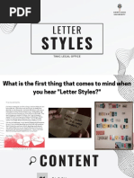 Full Block Letter Format Guide | PDF | Written Communication | Writing