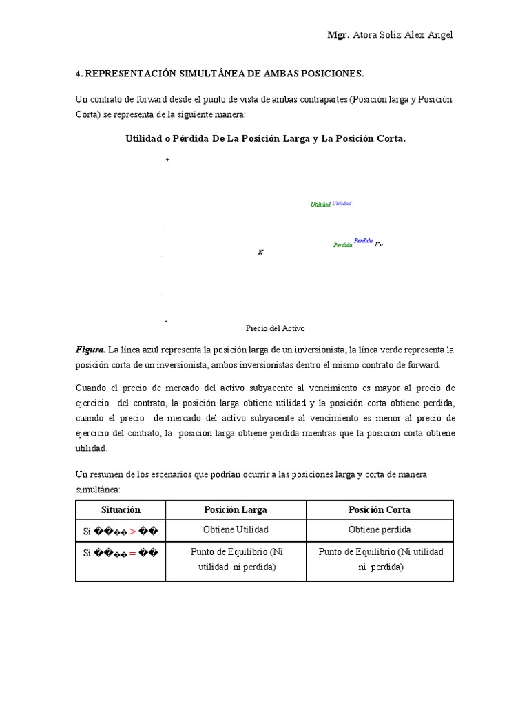 Posicion Compradora (Posicion Larga) y Posicion Vendedora (Posicion Corta) Simultaneamente | PDF