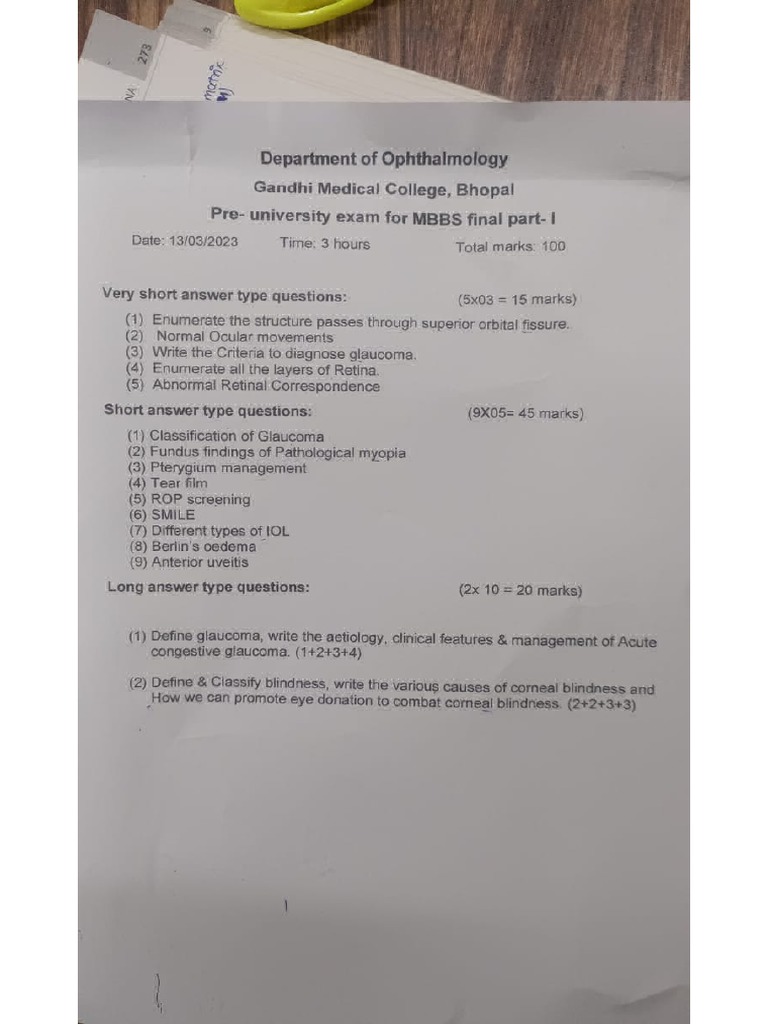 Opthal Aetcom | PDF