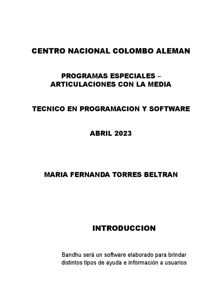 Centro Nacional Mafe PDF | PDF