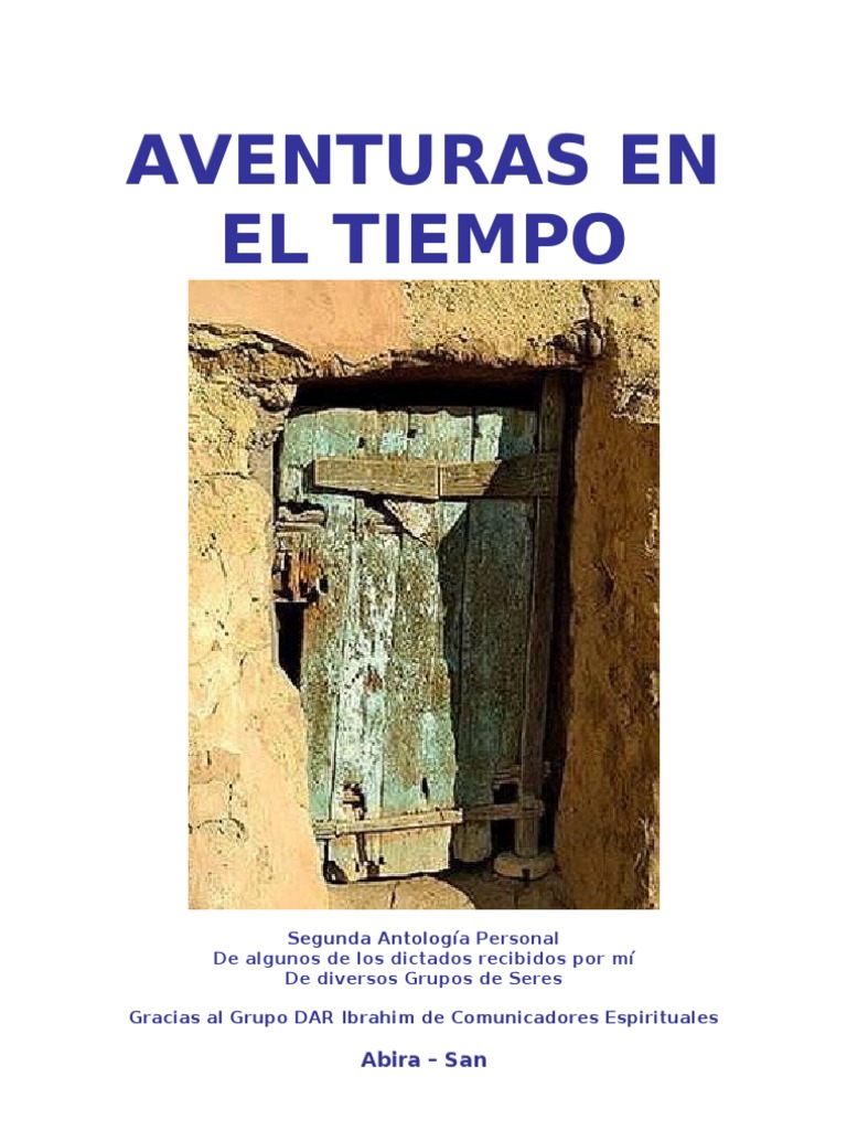 Aventuras Espirituales en el Tiempo | PDF | Alma | Homo Sapiens
