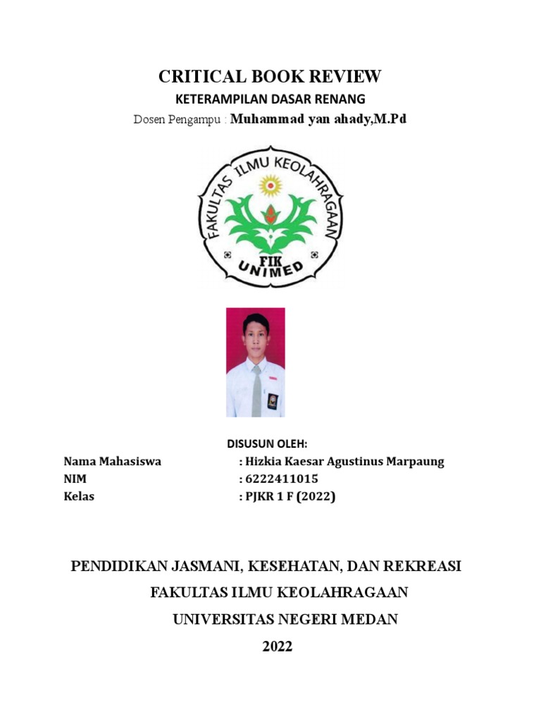 CBR Keterampilan Dasar Renang, Hizkia Kaesar Agustinus Marpaung PDF | PDF