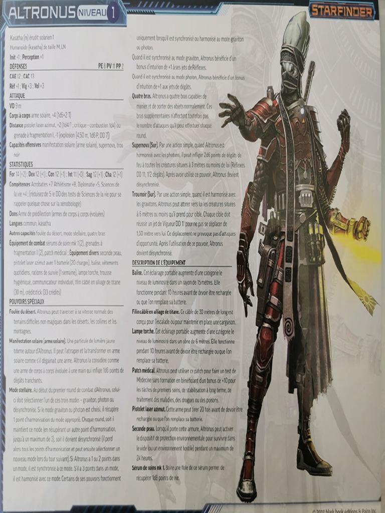 (Starfinder) Pretires | PDF