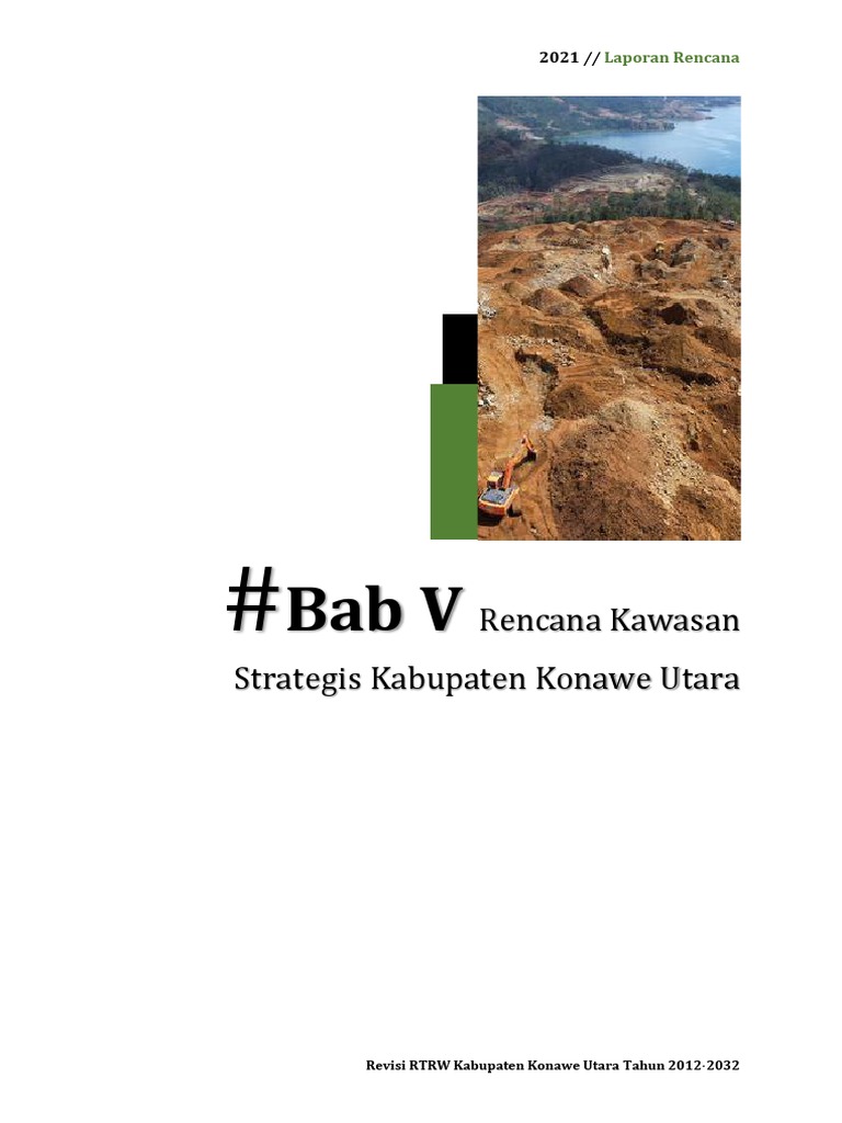 Bab V Rencana Kawasan Strategis Kabupaten Konawe Utara PDF | PDF