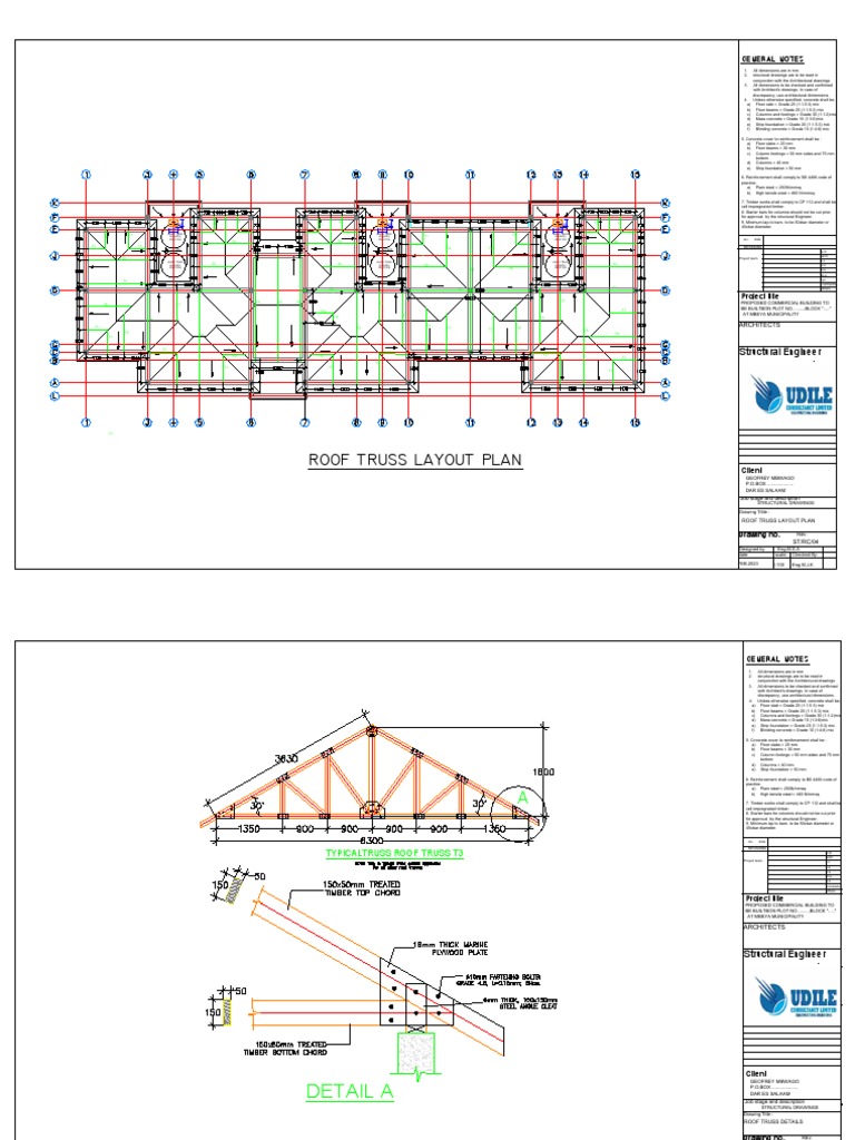 Roof Truss PDF | Download Free PDF | Building Materials | Architectural Elements