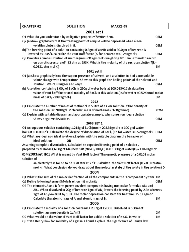 Chapter 2 Solution PDF | PDF | Materials | Chemical Substances