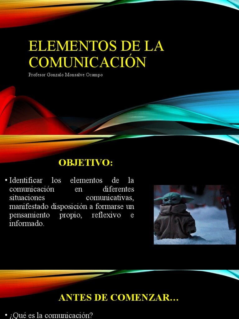 Elementos de La Comunicación | PDF