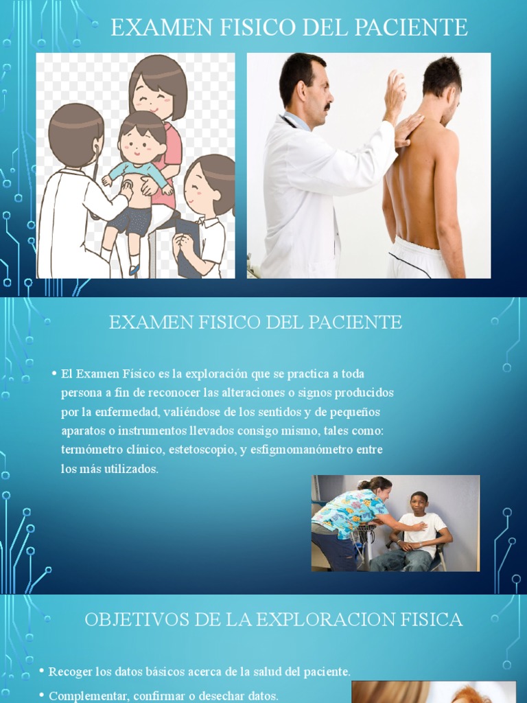 Examen Fisico Del Paciente | PDF | Examen físico | Medicina CLINICA
