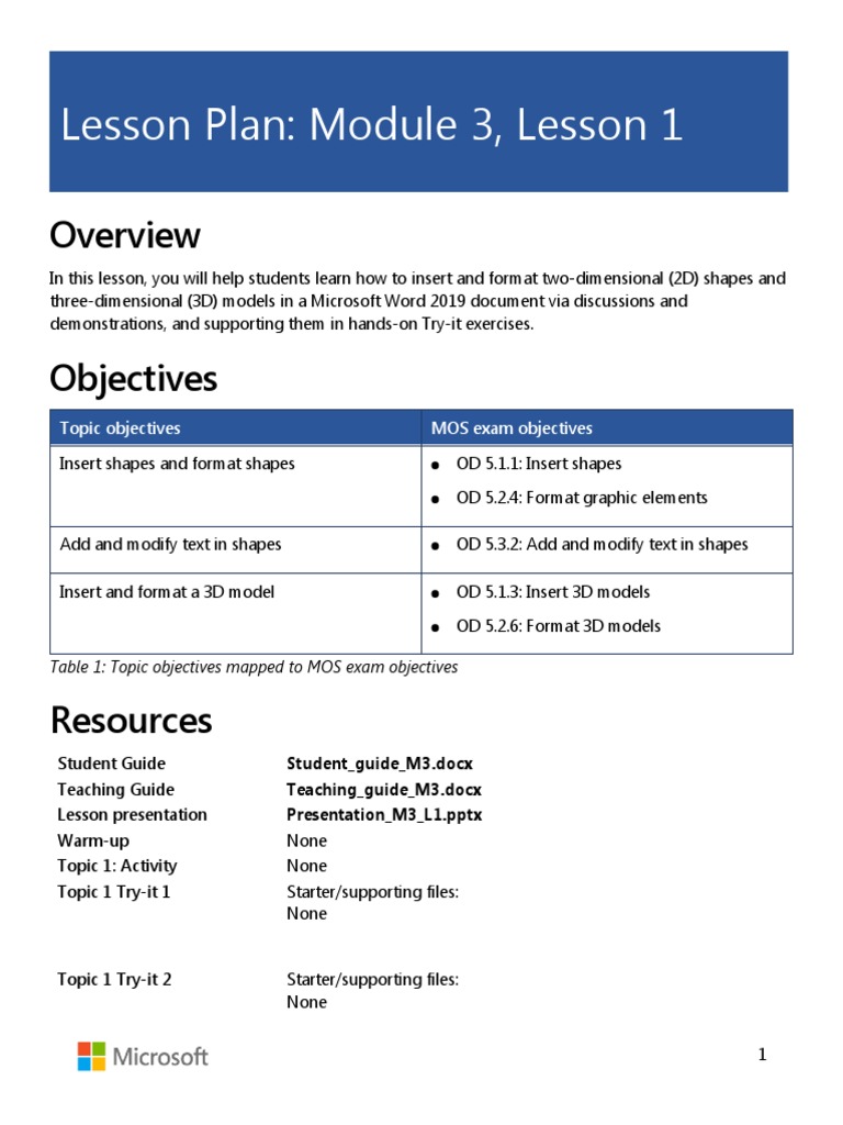 Word Associate Module 3 Tasks L1 To L5 | Download Free PDF | 3 D Computer Graphics | Microsoft Word