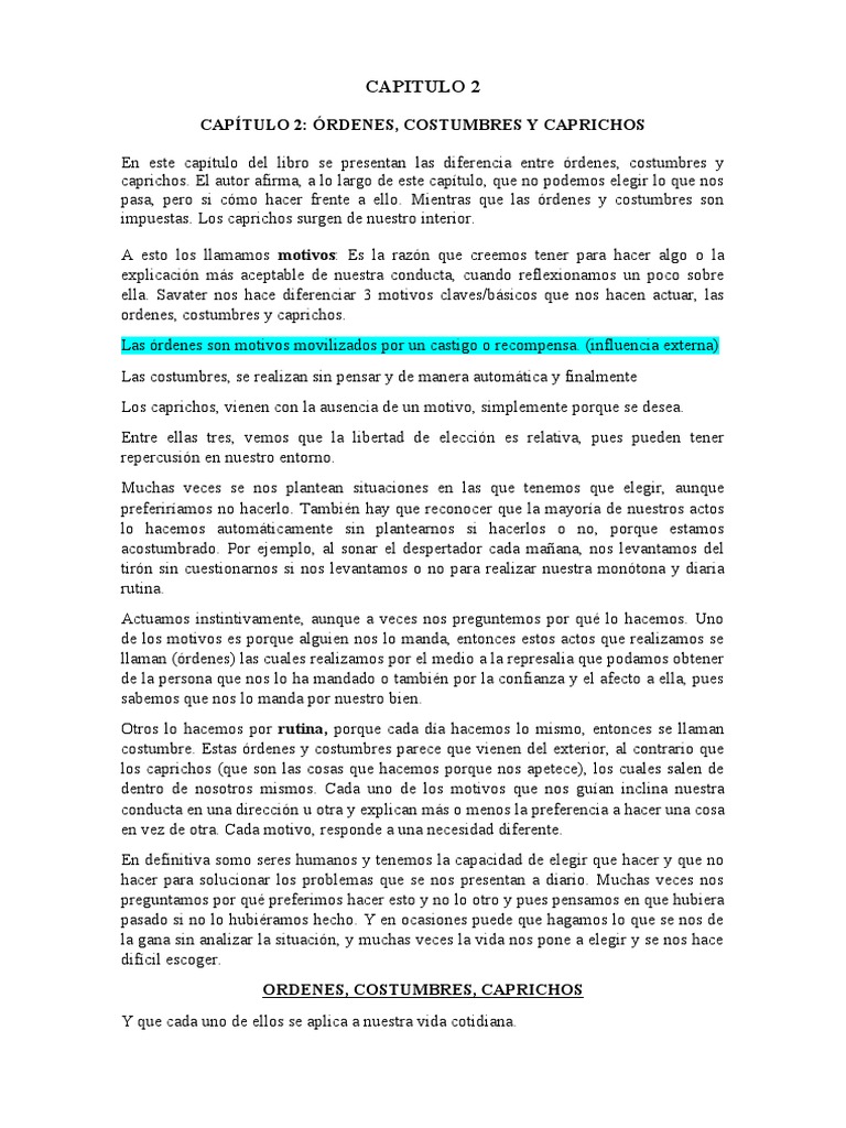 Capítulo 2 | PDF | Felicidad | Comportamiento