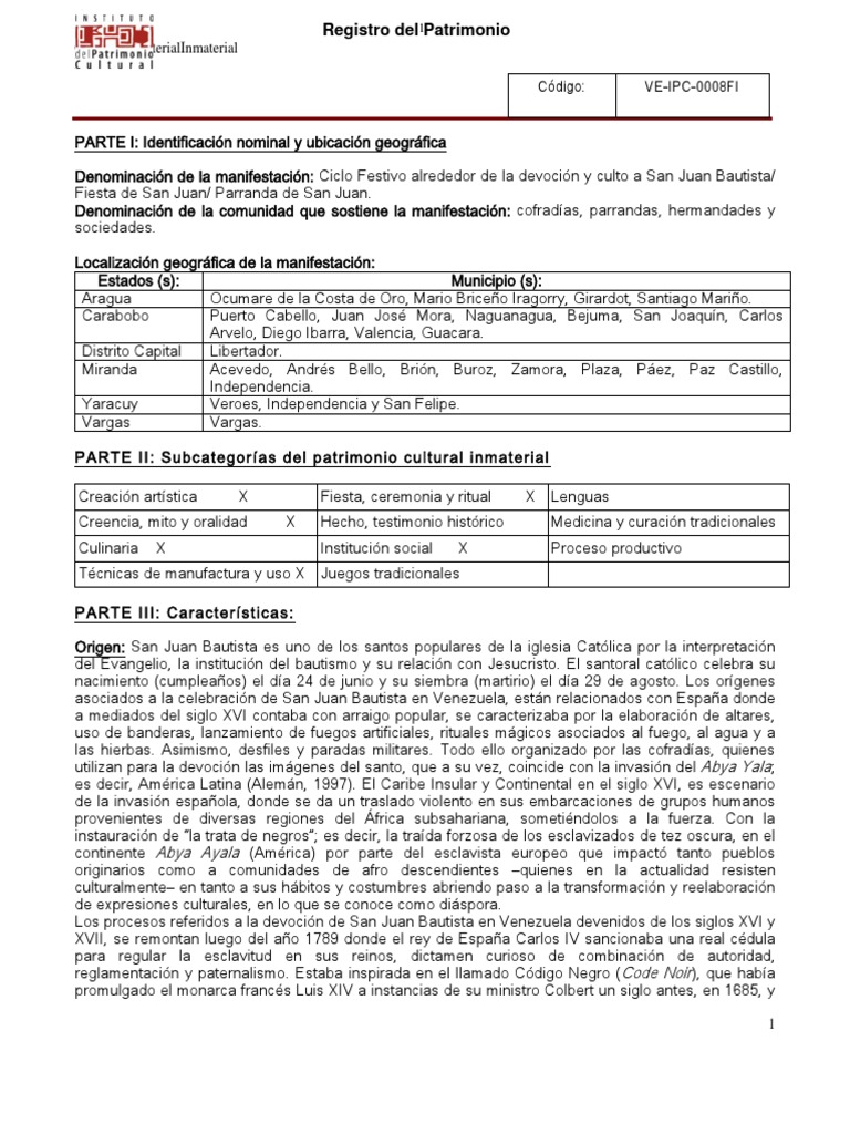 Ficha de Inventario Ipc 8 PDF | PDF